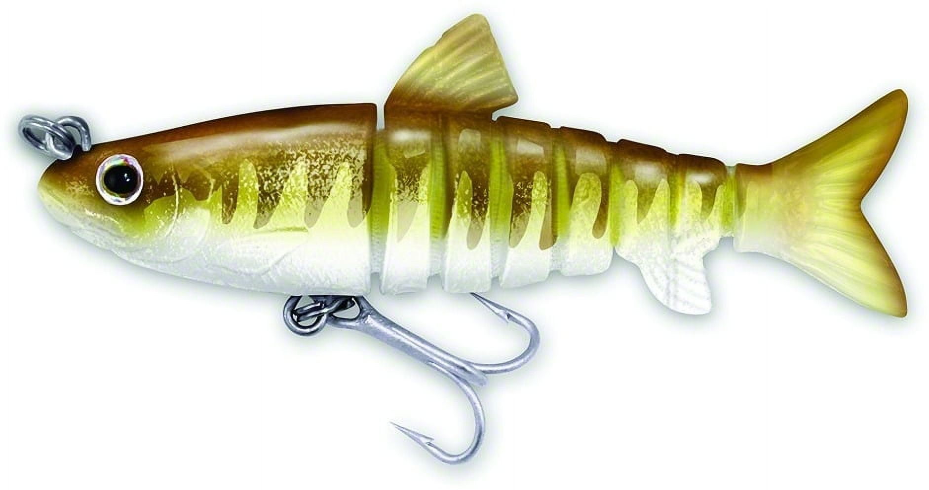 Egret Baits Vudu 3 1/2" Mullet Fishing Lure, Gold Croaker, 1/4 oz, E ...