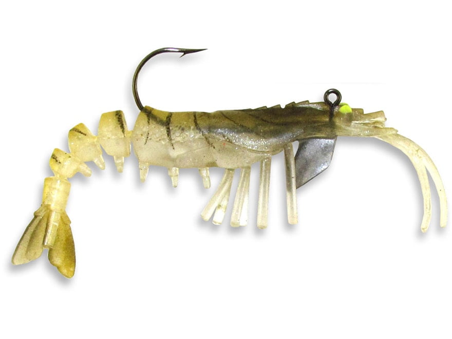 Egret Baits Vudu Shrimp Jumbo Swimbait 4 Gold - Walmart.com