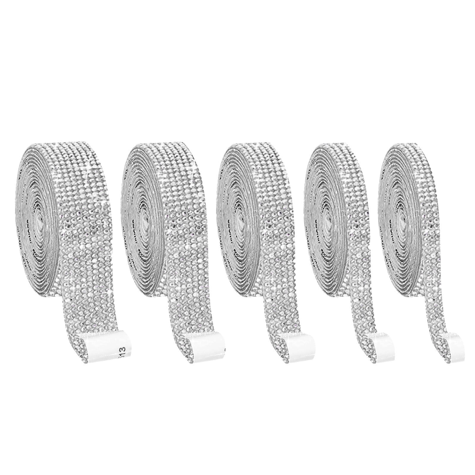 Eguiwyn Crystal Stickers Gemss Sticker Diamond Rhinestone Ribbonself ...