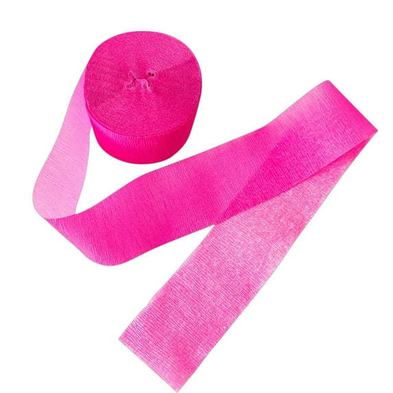 Eguiwyn The Streamer Party Decorations 1 Roll Glow Crepe Paper ...