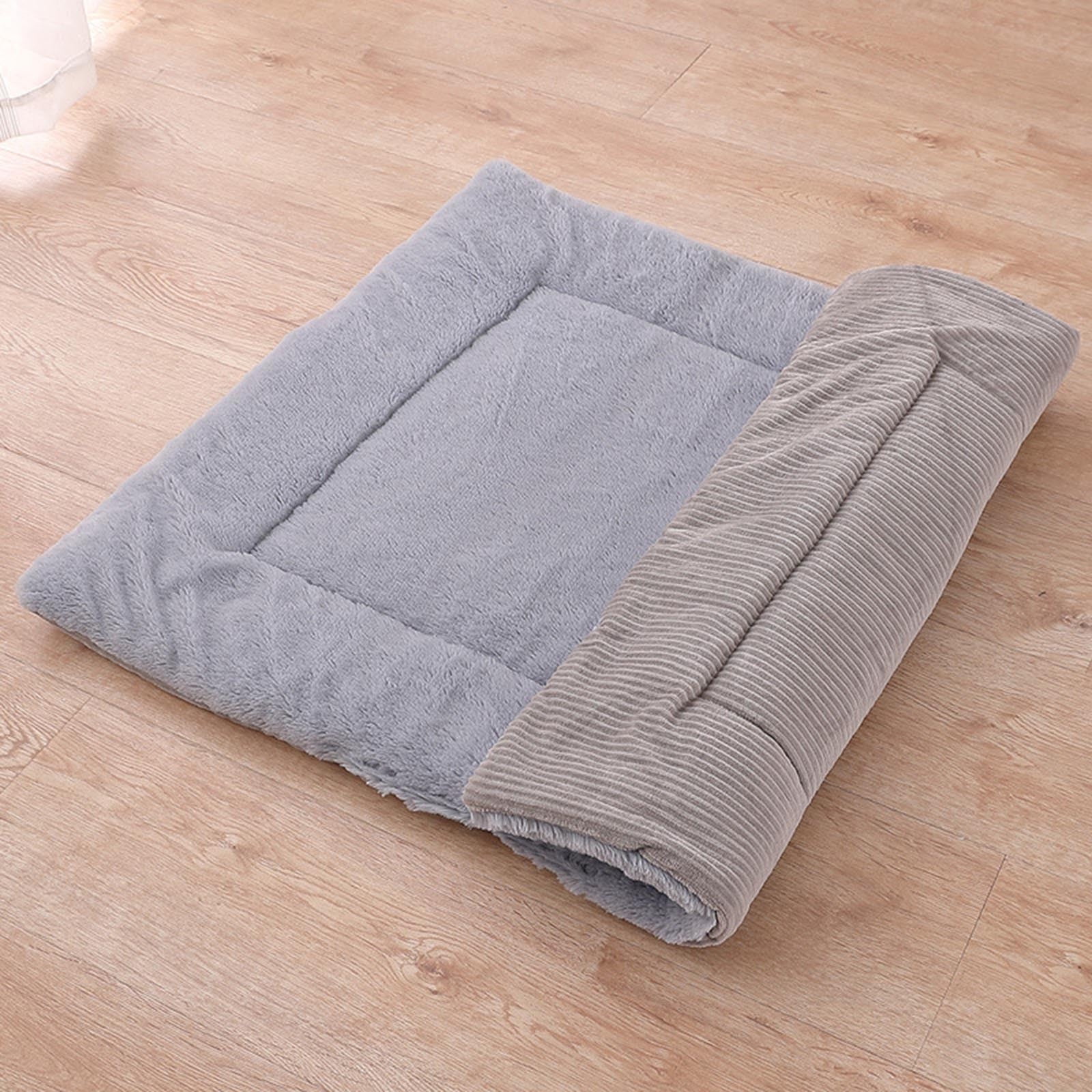 Eguiwyn Winter nest Small Dog Bed Washable Dog Crate Mattress Calming ...