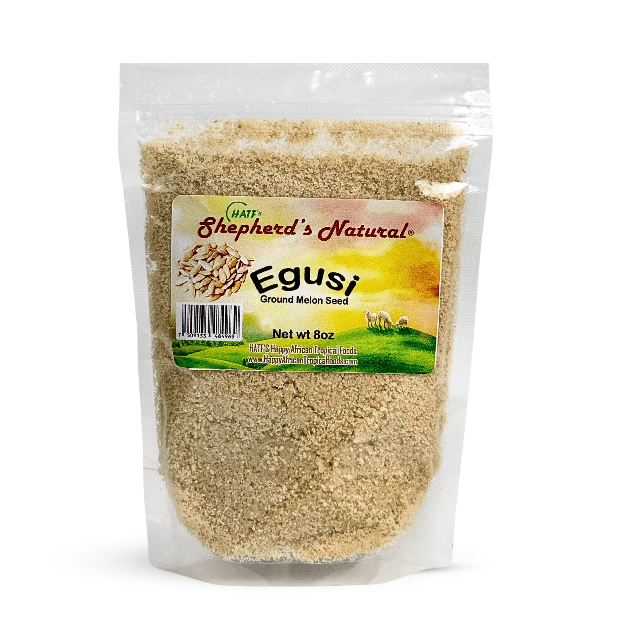 HATF's Shepherd's Natural Non-GMO Egusi (Ground Melon Seed) 8 oz ...