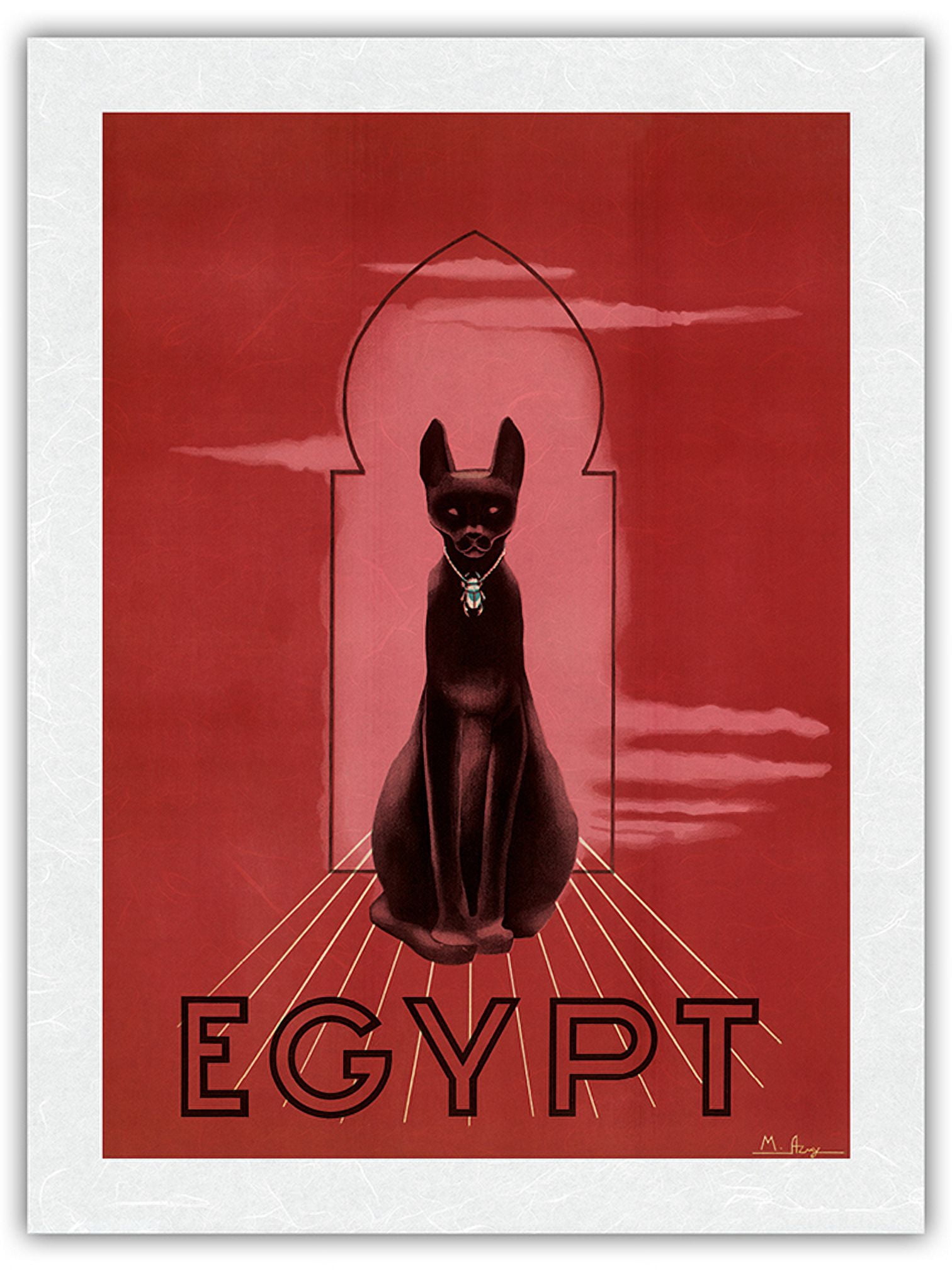 Egypt - Bastet (Bast) the Ancient Egyptian Black Cat Feline Goddess ...