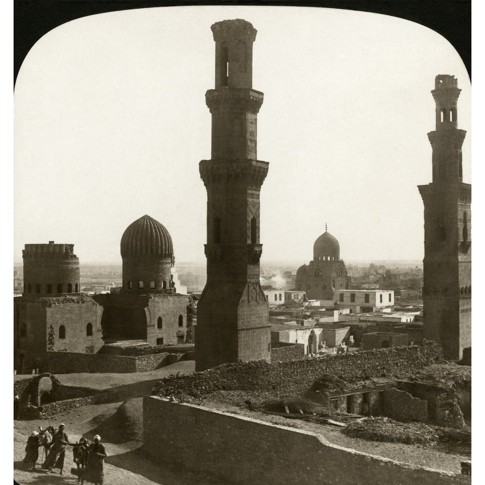 Egypt Cairo 1908. N'Picturesque Tombs Of The Mamelukes Cairo Egypt ...