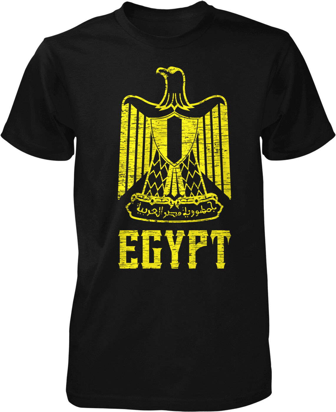Egypt, Coat of Arms, Golden Eagle, Eagle of Saladin Men's T-shirt - Walmart.com