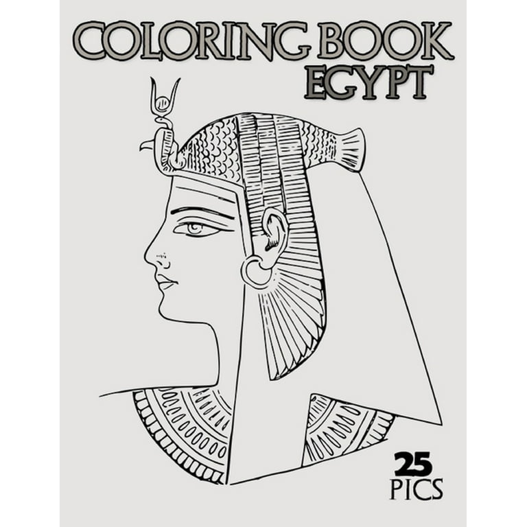 Ancient Egypt Coloring Pages For Kids