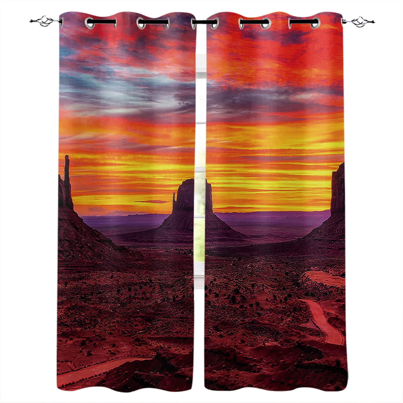 Egypt Culture Ancient Egypt Pyramid Mummy Window Curtains Living Room ...