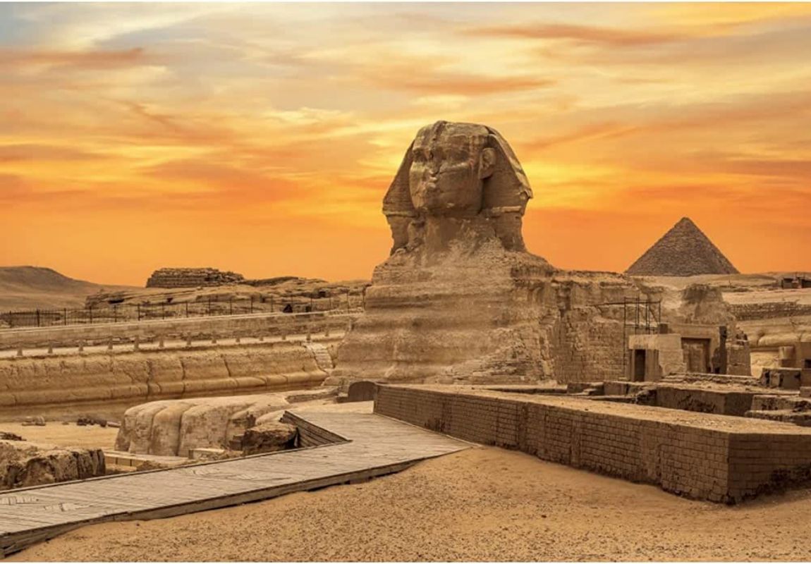 Egypt Desert Egyptian Sphinx Pyramid Ancient Egypt Scene Photography ...