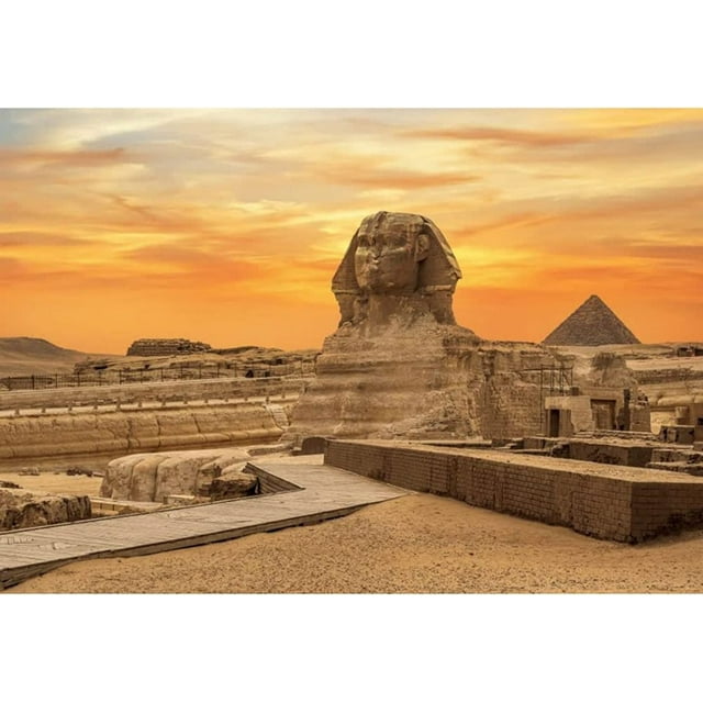 Egypt Desert Egyptian Sphinx Pyramid Ancient Egypt Scene Photography ...