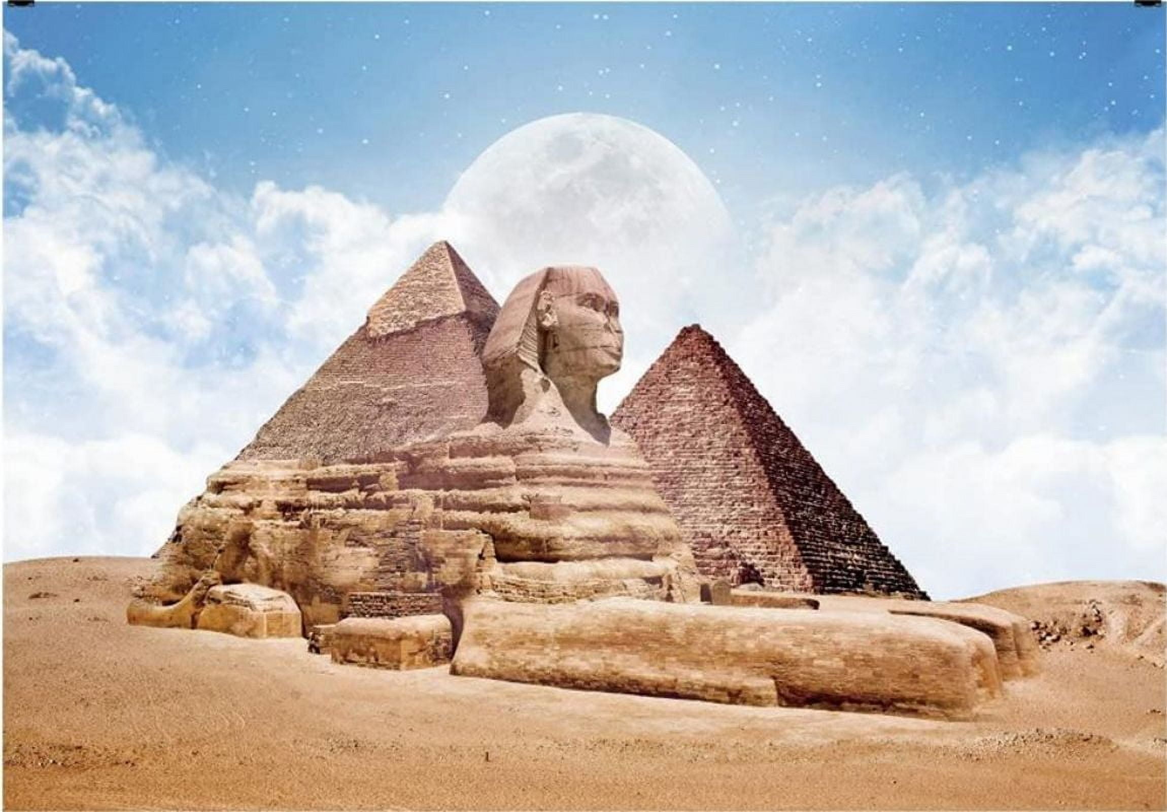 Egypt Desert Egyptian Sphinx Pyramid Ancient Egypt Scene Photography ...