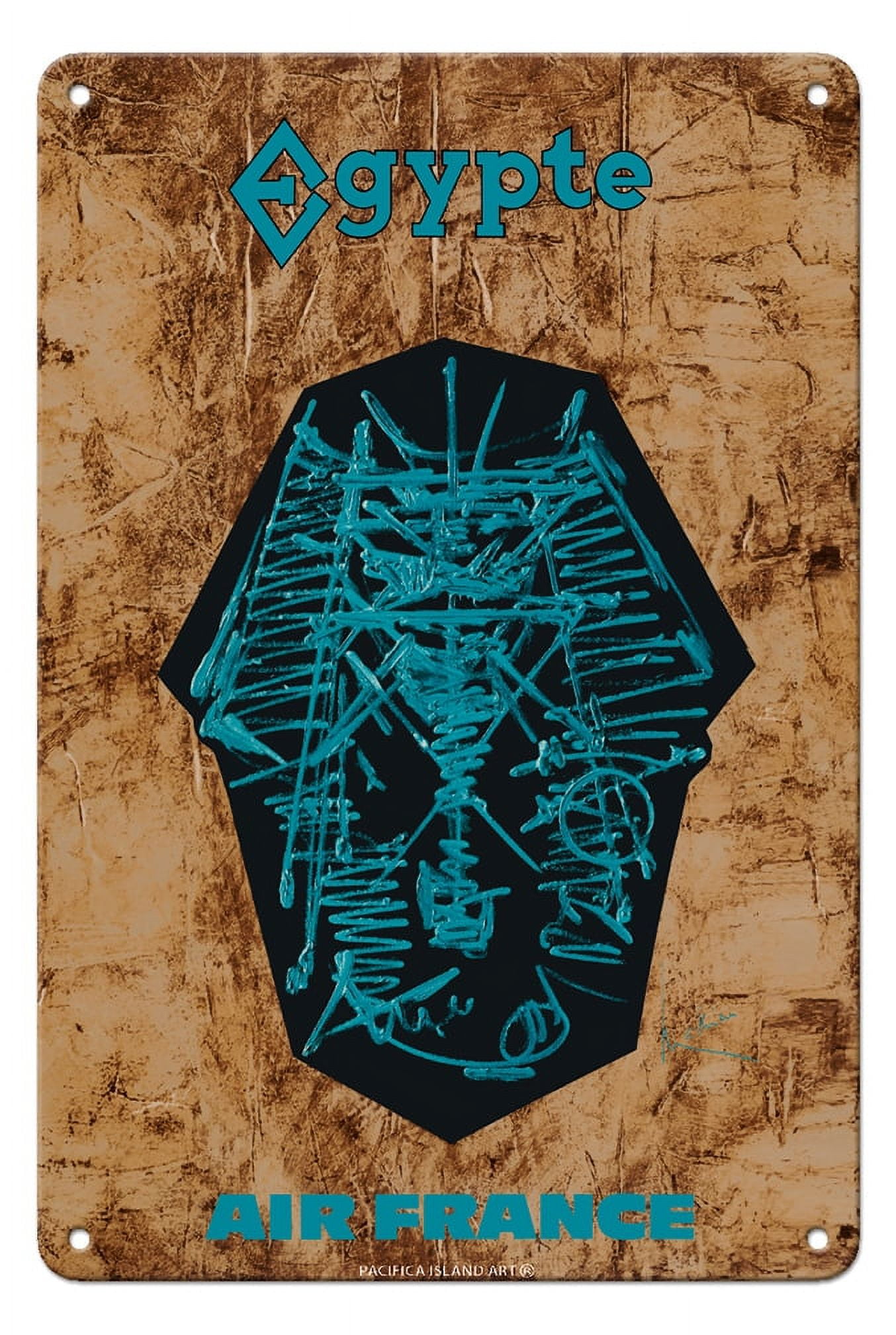 Egypt (Egypte) - France - Great Sphinx of Giza - Vintage Airline Travel ...