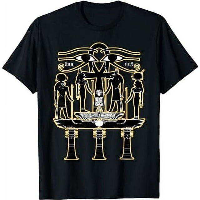 Egypt Egyptian God Kemetic Neter Ra Maat Anubis Hathor T-Shirt ...