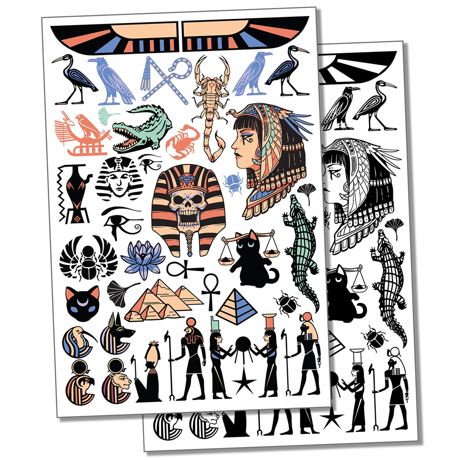 Egyptian Hieroglyphs Set