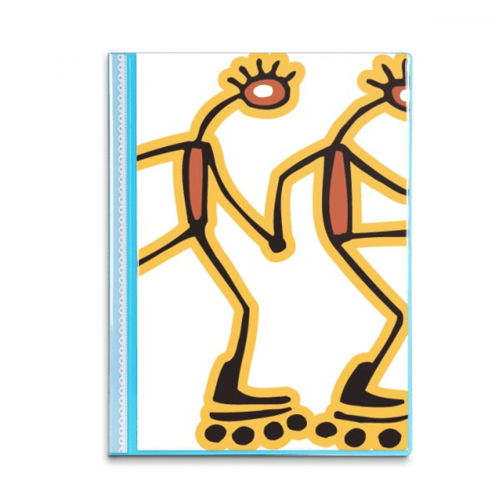 Egypt Figure Roller Skating Pattern Book Sheet Protectors Portfolio ...
