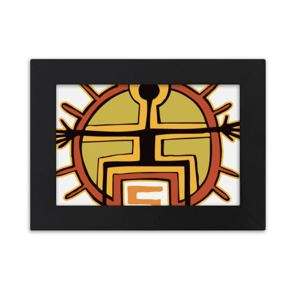 Egypt Figure Sun Totem Desktop Photo Frame Ornaments Picture Art ...