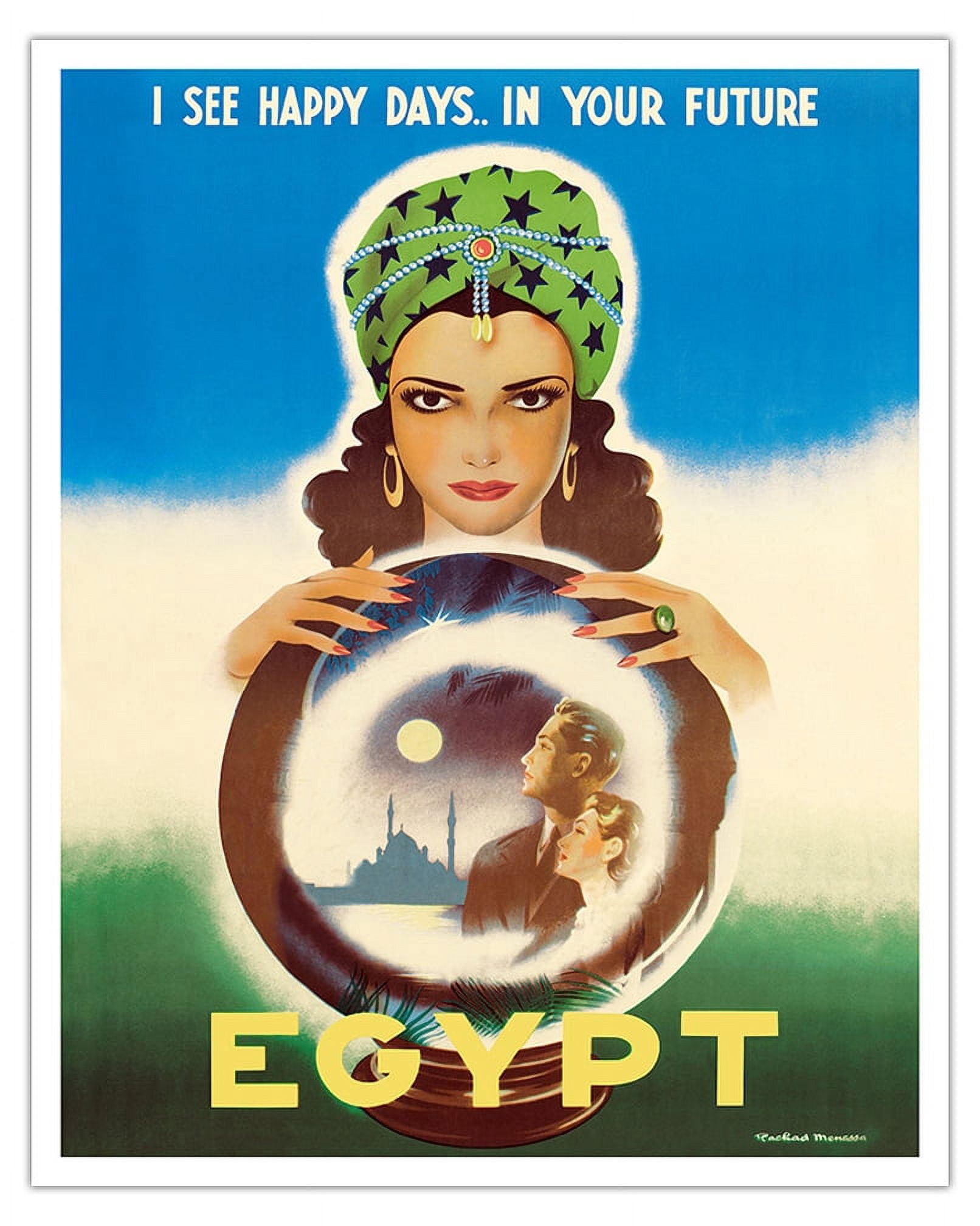 Egypt - I See Happy Days... in Your Future - Egyptian Fortune Teller ...