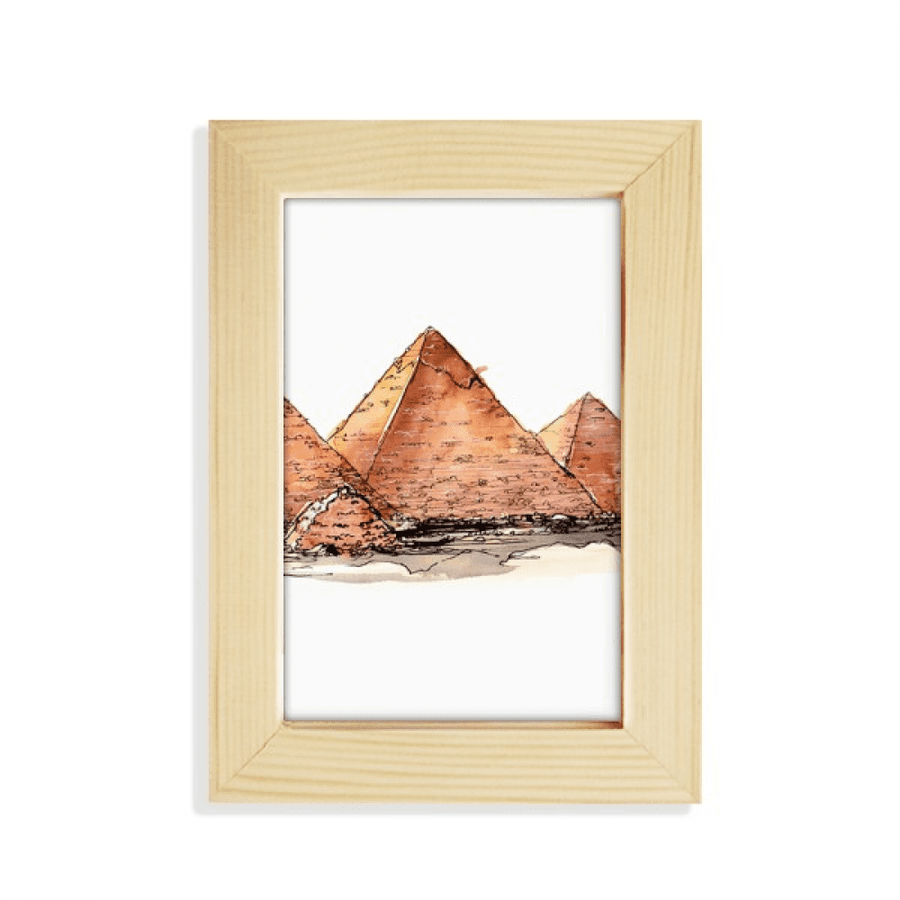 Egypt Pyrad of Gaza Desktop Display Photo Frame Picture Art Painting ...