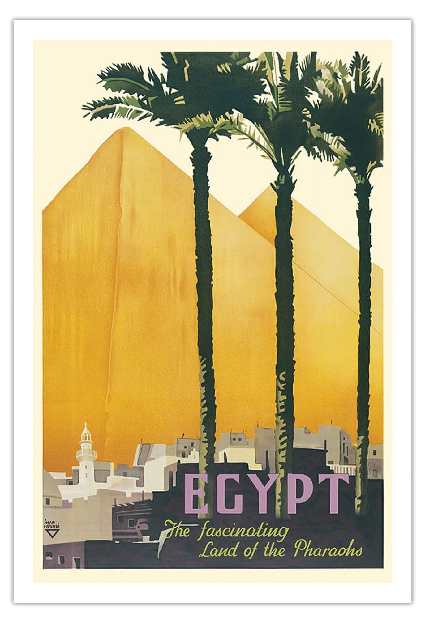Egypt - The Fascinating Land Of The Pharaohs - Pyramids - Vintage ...