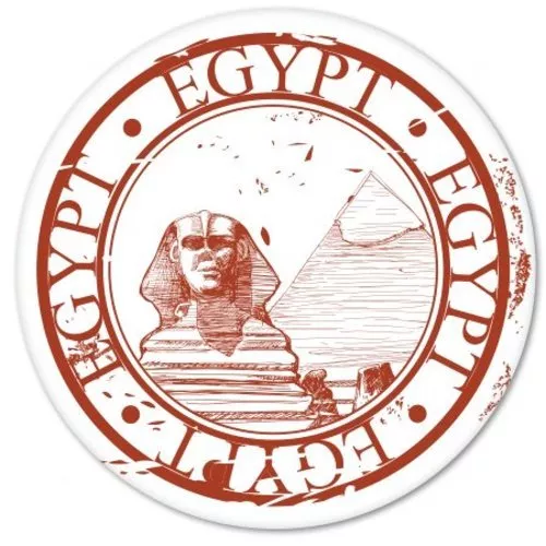 Egypt Travel Stamp Design Car Sticker Phone Decal Water Bottle Stickers ...