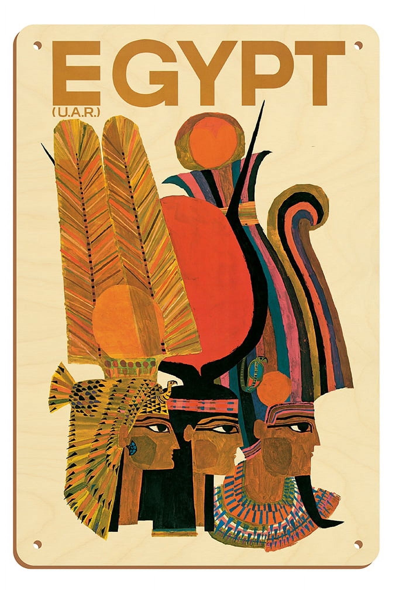 Egypt - United Arab Republic (UAR) - Egyptian Pharaohs - Vintage Travel ...