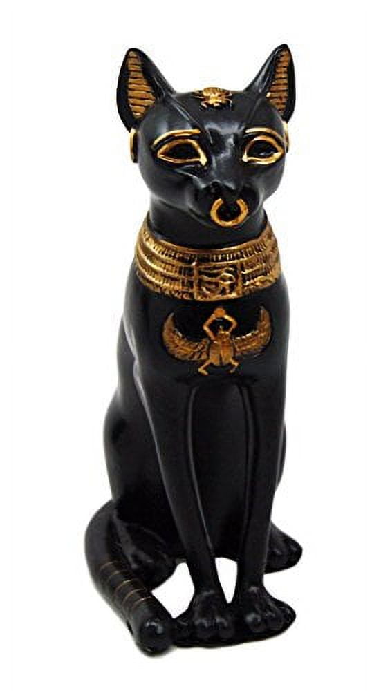 Egyptian Ancient God Deity Small Bastet Figurine Ubasti Bast Cat ...