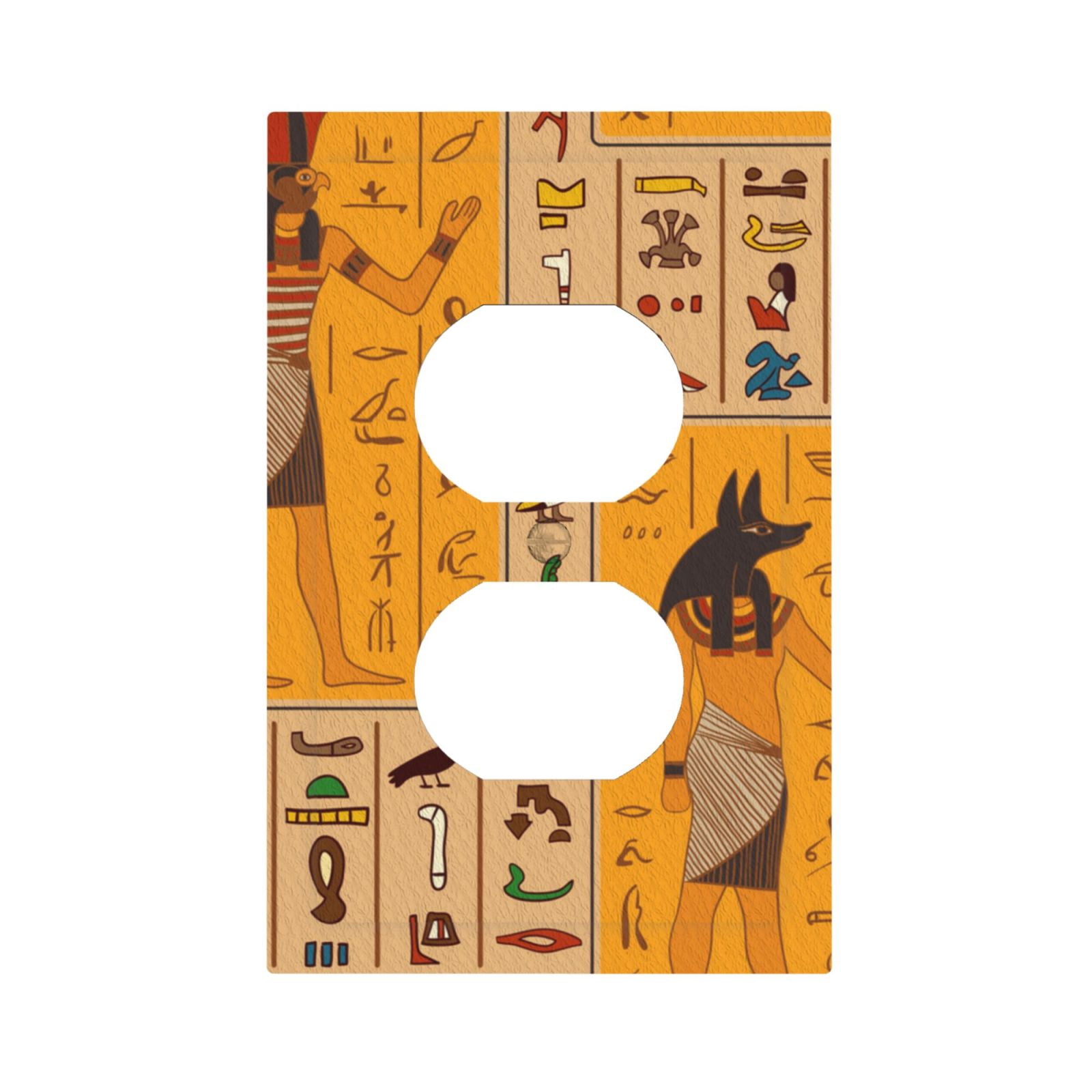Egyptian Ancient Hieroglyphs Light Switch Cover Decorator Duplex Wall ...