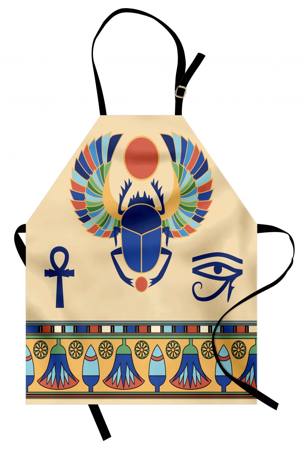 Egyptian Apron Ancient Antique Historical Culture Icon of Scarab Eye ...