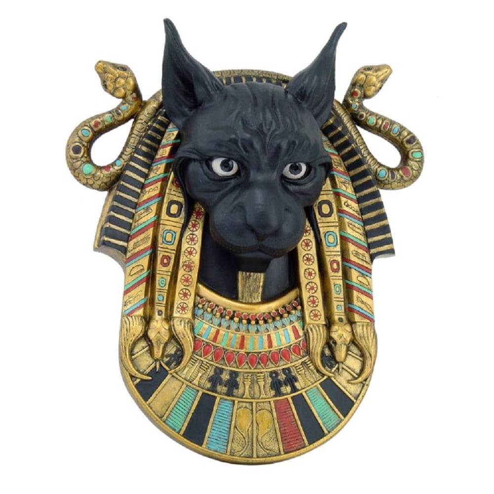 Egyptian Bastet Goddess Wall Plaque Home Decoration New 12.75 inch ...