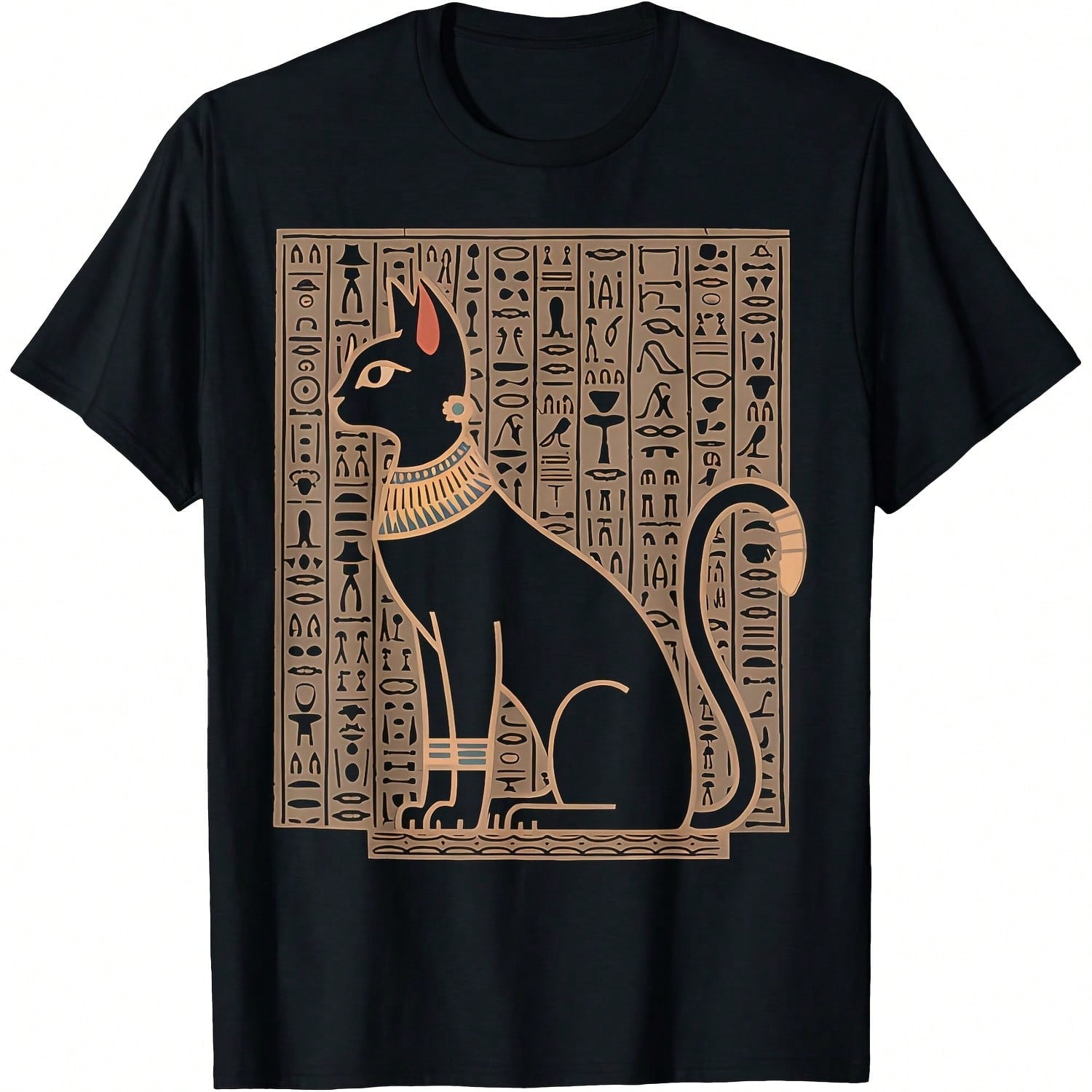 Egyptian Cat God Bastet Ancient Egypt Mythology T-Shirt. - Walmart.com