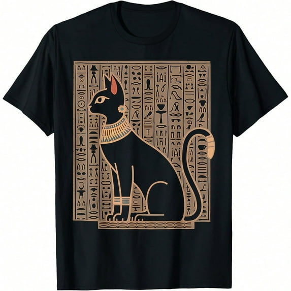 Egyptian Cat God Bastet Ancient Egypt Mythology T-Shirt. - Walmart.com