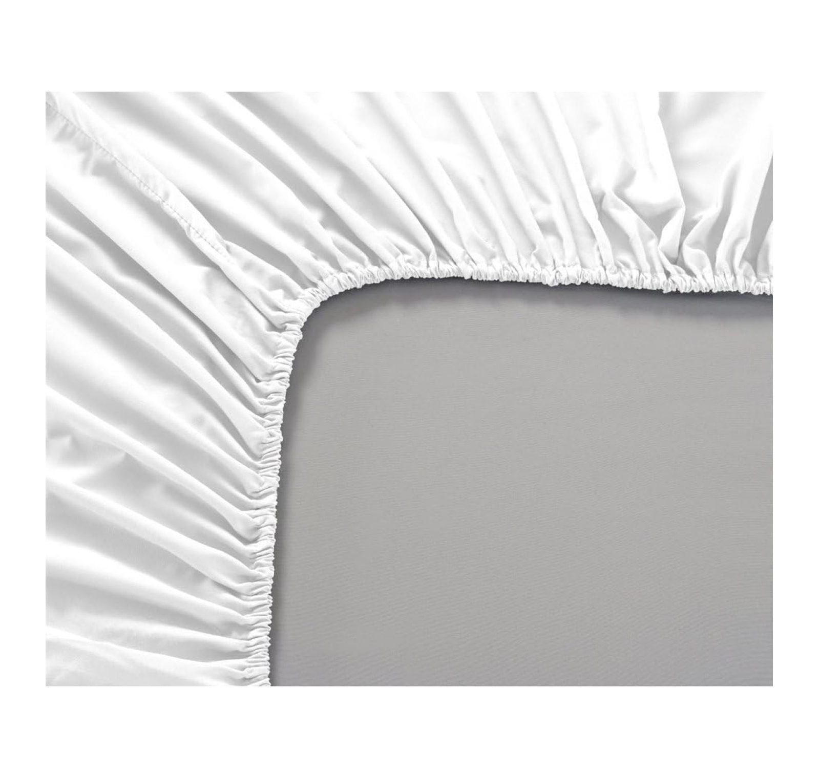 Egyptian Cotton 700 Thread Count 1 Piece Fitted Sheet (Bottom Sheet) 15 ...
