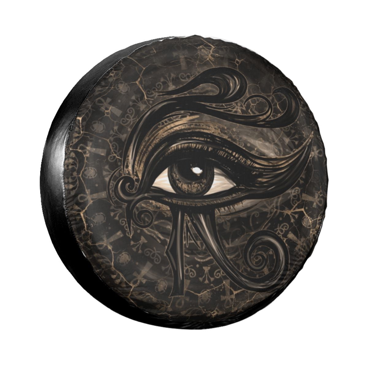 Egyptian Eye Of Horus Spare Tire Cover Case Bag Pouch for Mitsubishi ...