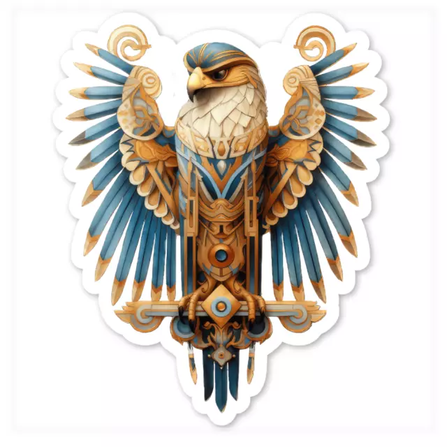 Egyptian Falcon Horus Sticker, Water Resistant, Laptop, Water ...