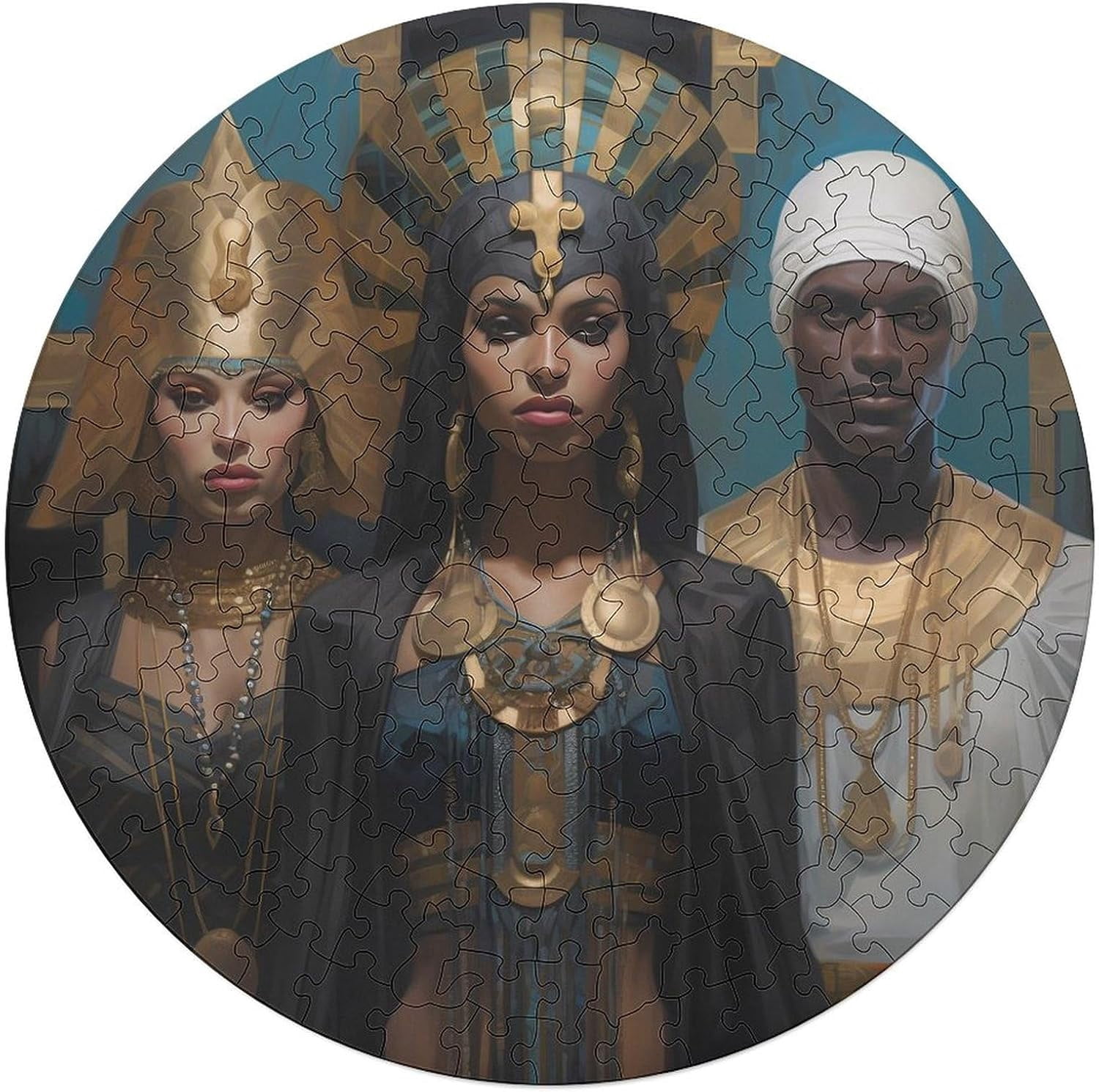 Egyptian Goddesses Epic Animal Shaped Jigsaw Puzzles Cute Wooden Puzzle ...