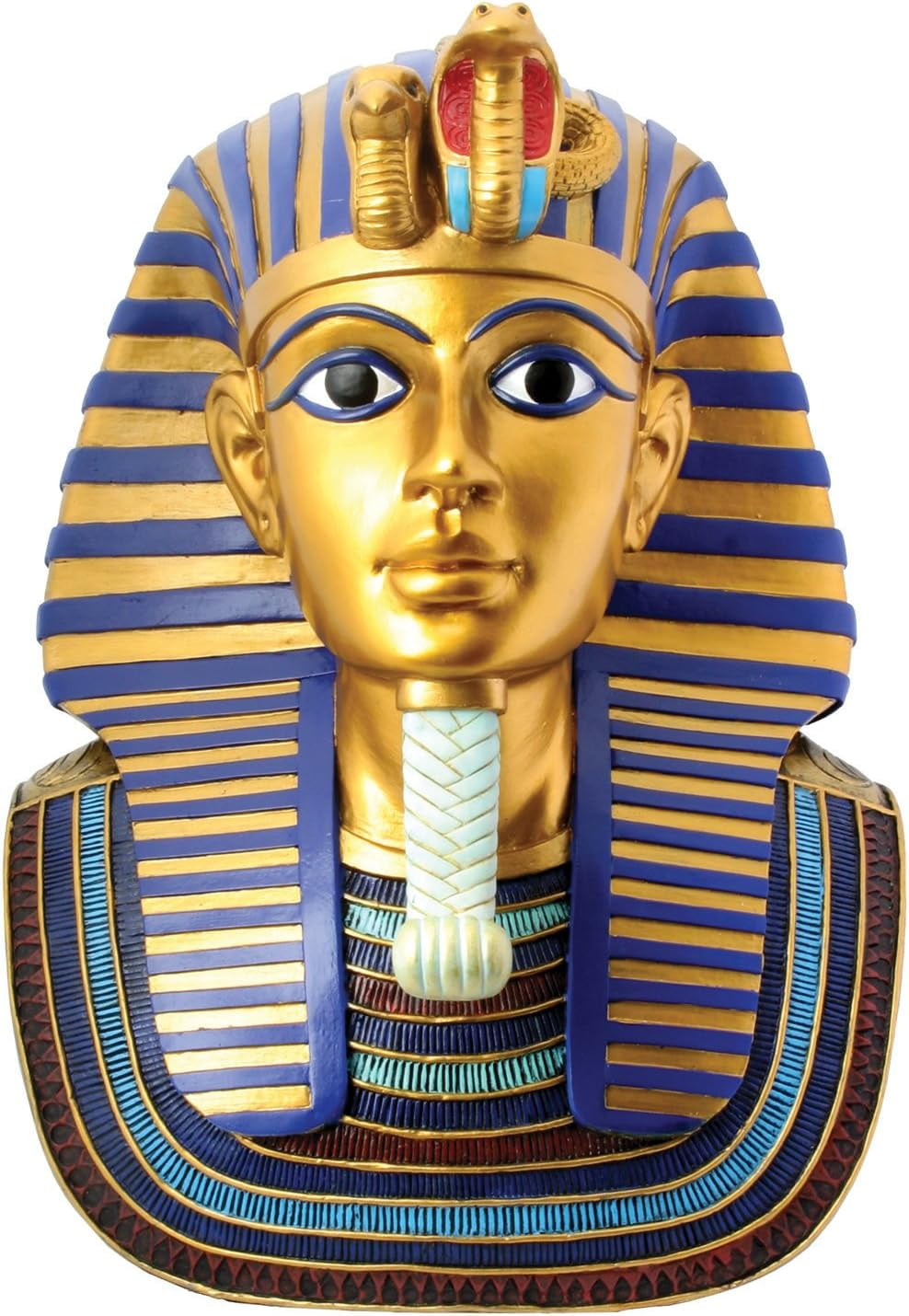 Egyptian Gold Mask Of King Tut - Collectible Figurine Statue Egypt ...
