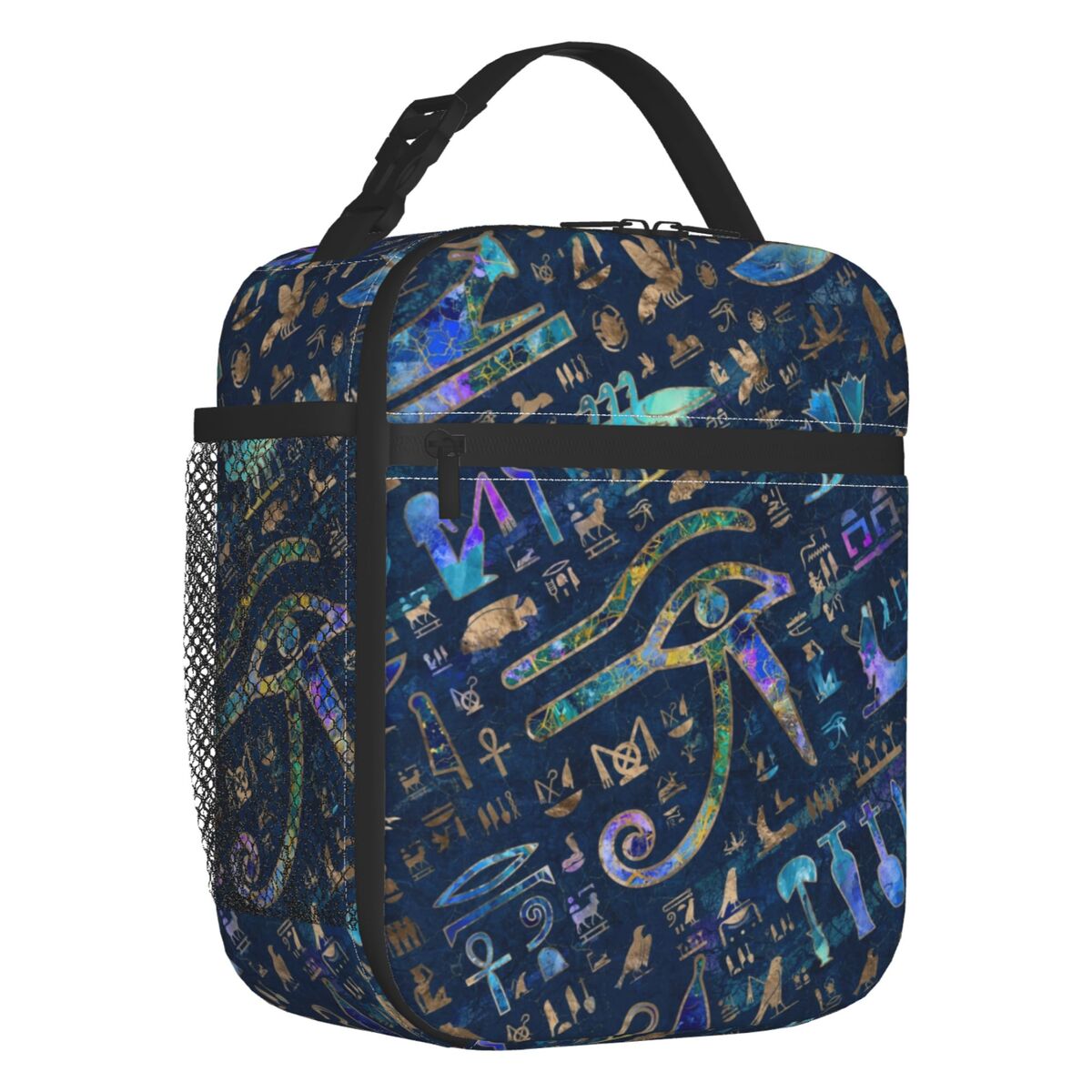 Egyptian Hieroglyphic Insulated Lunch Bags for Women Ancient Egypt ...