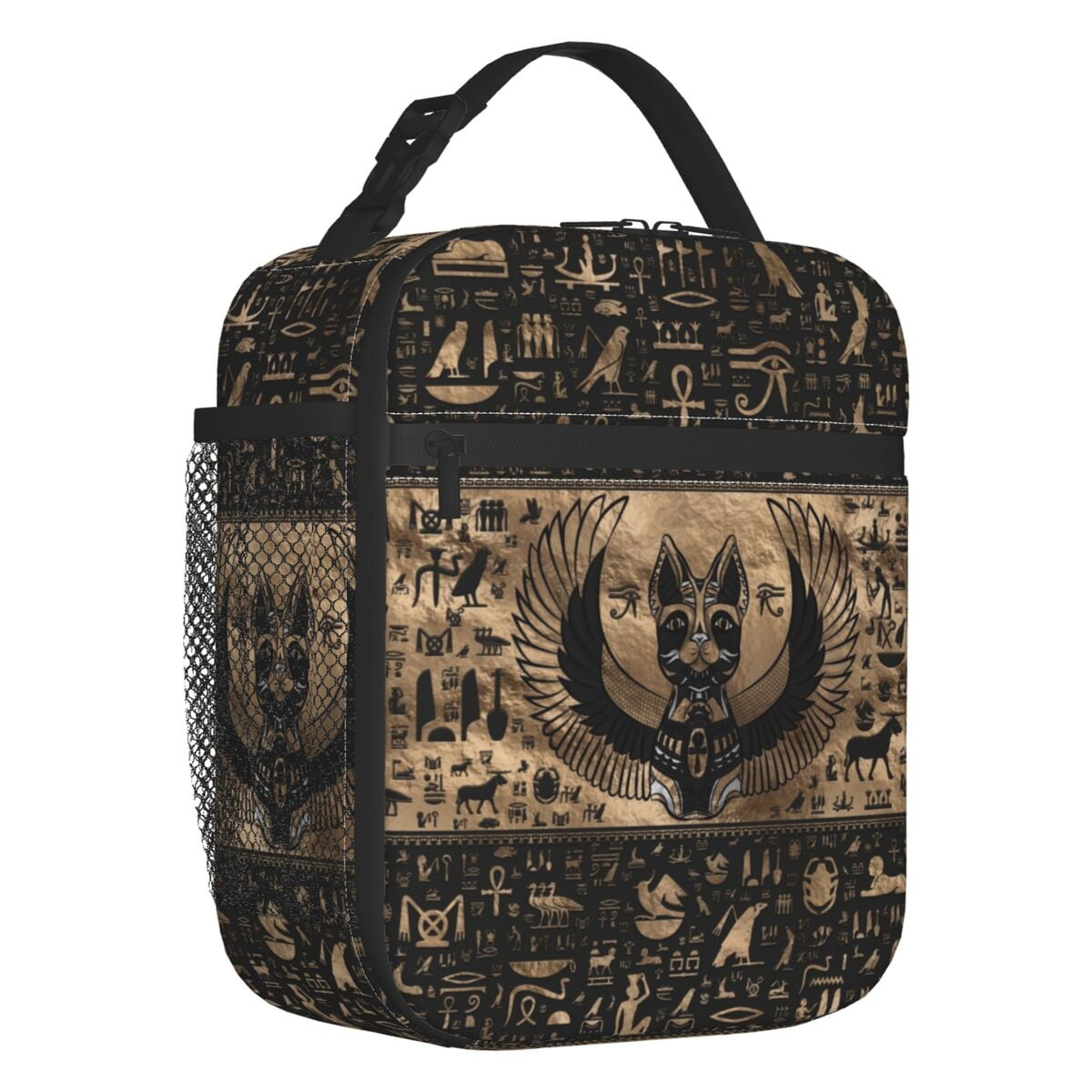 Egyptian Hieroglyphic Insulated Lunch Bags for Women Ancient Egypt ...