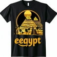 Egyptian Landscape Vector T Shirt Pyramids Sphinx Temples Ancient ...