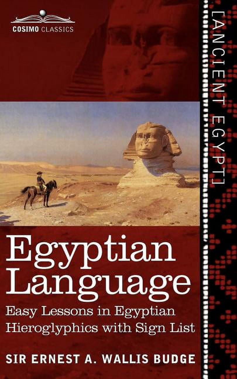 Egyptian Hieroglyphic Language