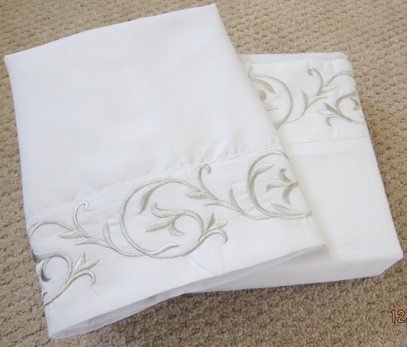 Egyptian Luxury Embroidered Sheet Set - Walmart.com