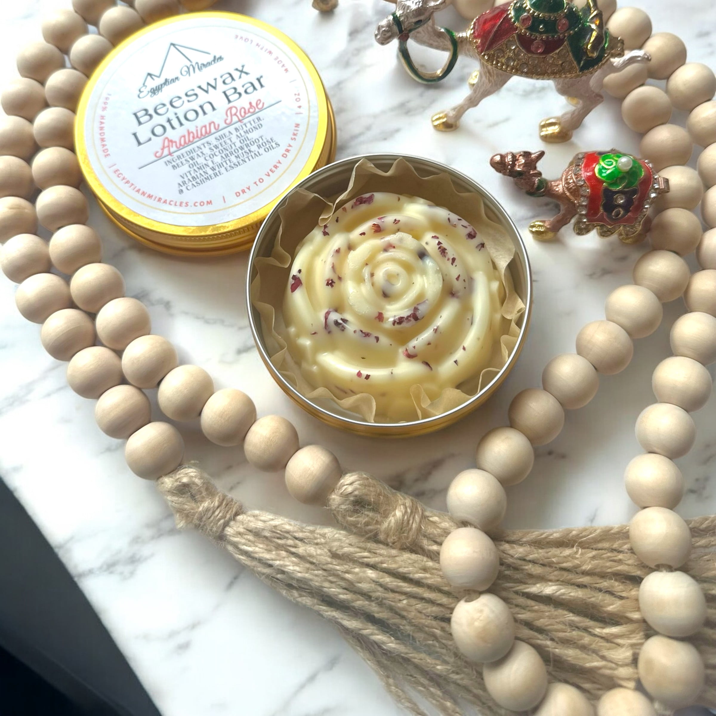 Egyptian Miracles Arabian Rose Lotion Bar with Rose Scent - Walmart.com