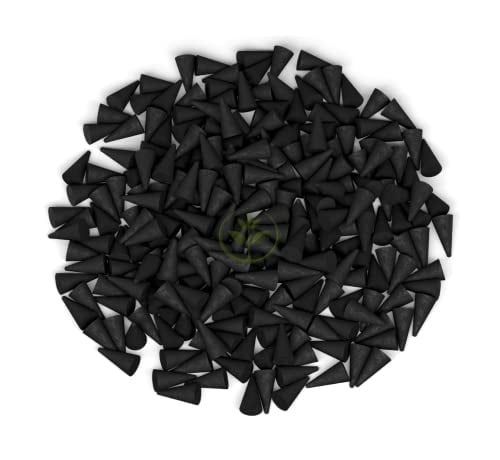 Egyptian Musk Charcoal Incense Cones 1" TOPFLOW - 500 Pack Bulk ...