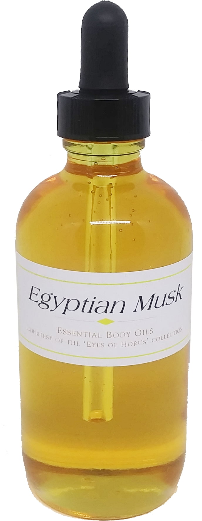 Egyptian Musk Scented Body Oil Fragrance [Glass Dropper Top - Gold - 4 ...
