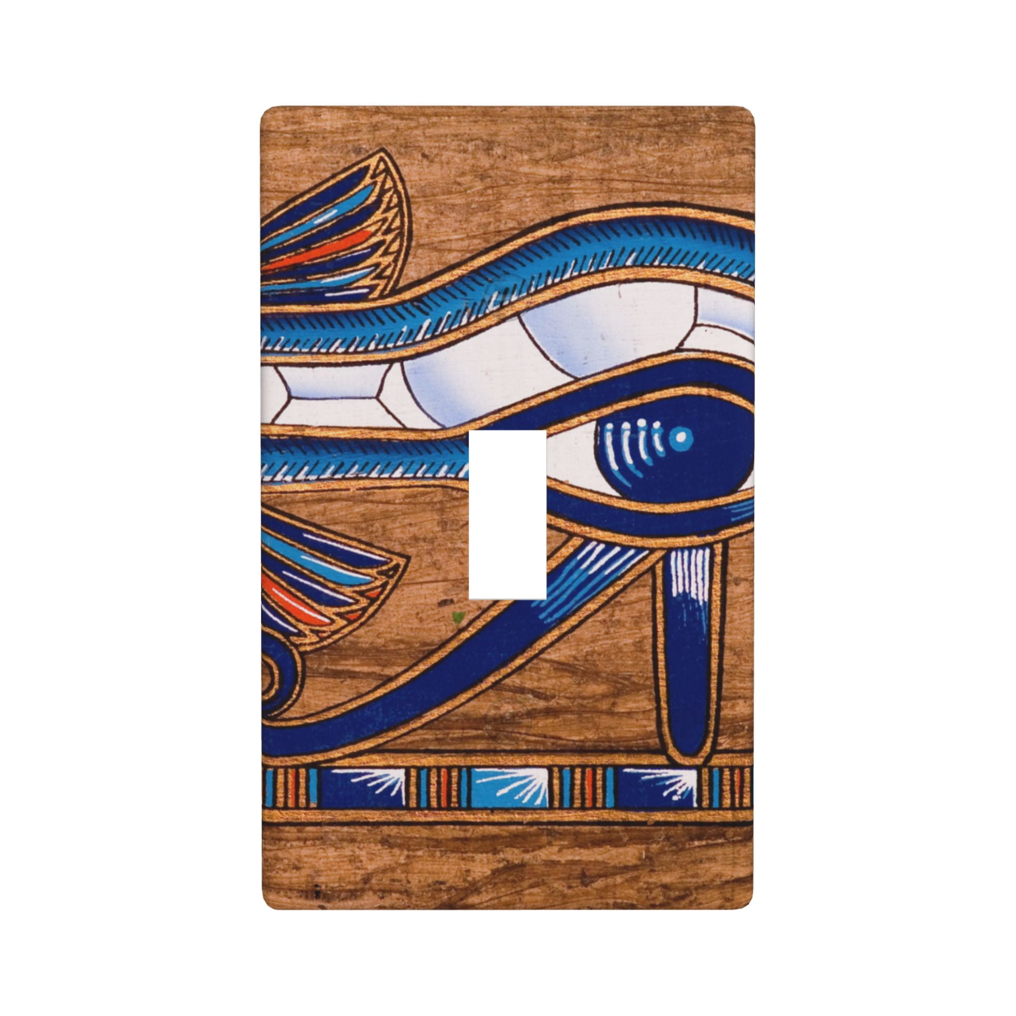 Egyptian Papyrus Depicting The Horus Eye Single Toggle Light Switch ...