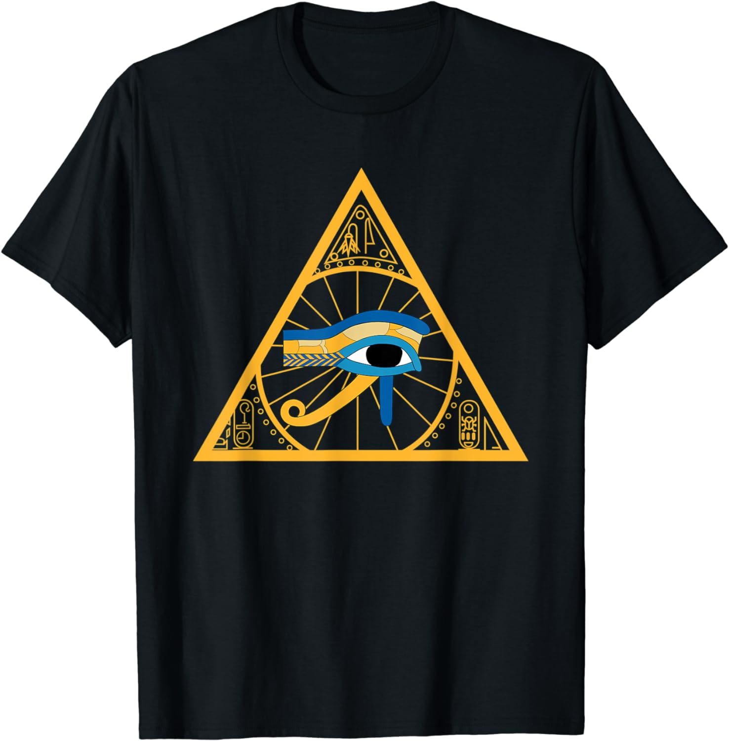 Egyptian Pharaoh Ancient Horus Eye Symbol T-Shirt - Walmart.com