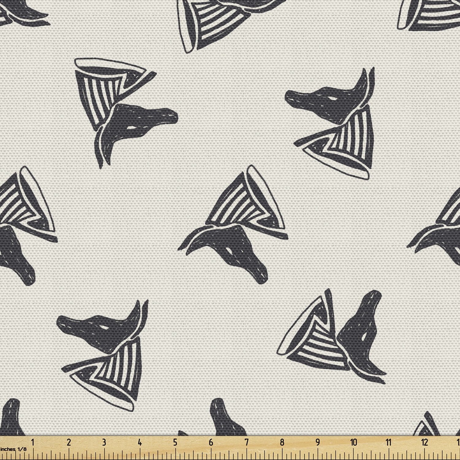 Egyptian Print Sofa Upholstery Fabric by the Yard, Mythological ...