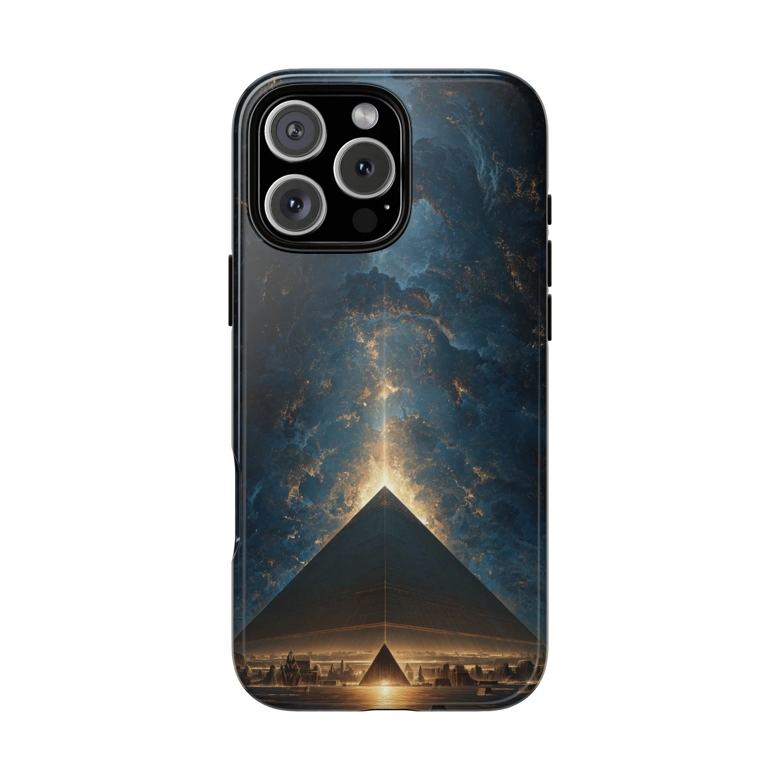 Egyptian Pyramid Celestial Sky Ancient Phone Case for iPhone 11 to 17 ...