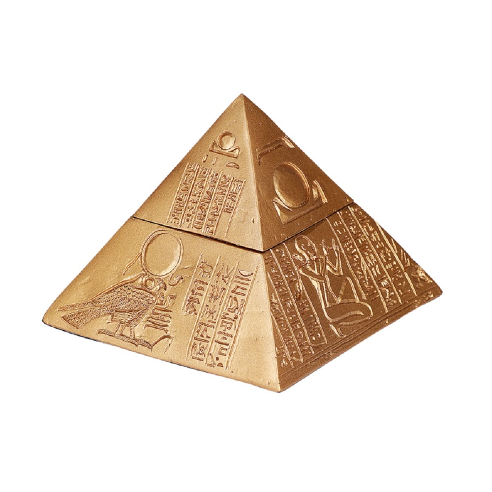 Egyptian Pyramid Jewelry Trinket Keepsake Box Container New - Walmart.com