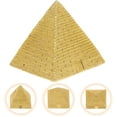 OUNONA Golden Resin Pyramid Model for Teaching Small Size Decorative ...