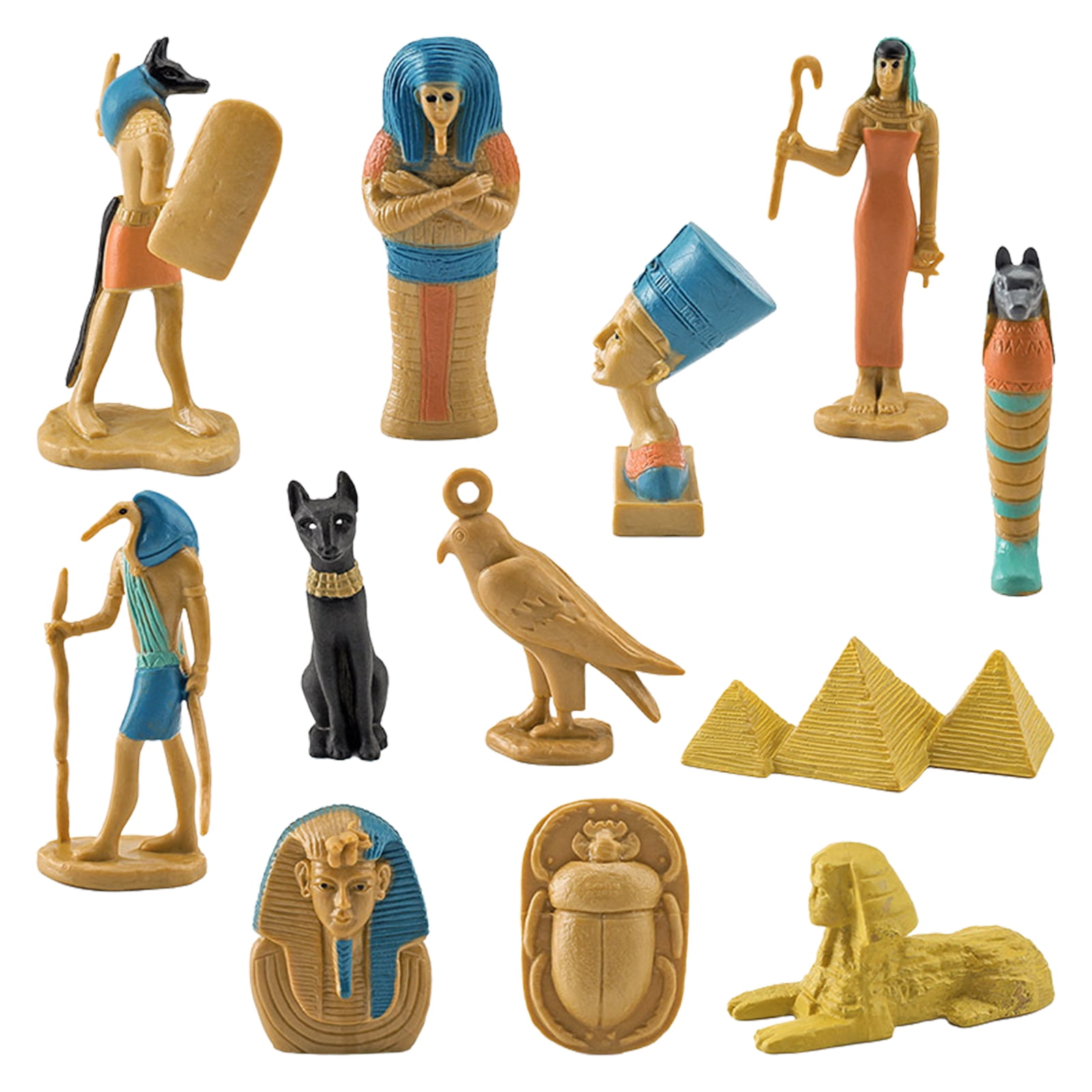 Egyptian Pyramid Model Kit | Ancient Egypt Ornaments Model | Sphinx ...
